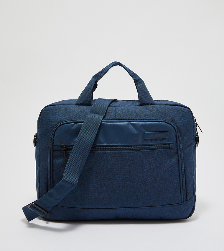 Buy Lanetti @ CCC Briefcase Laptop Bag In Blue | 6thstreet Qatar