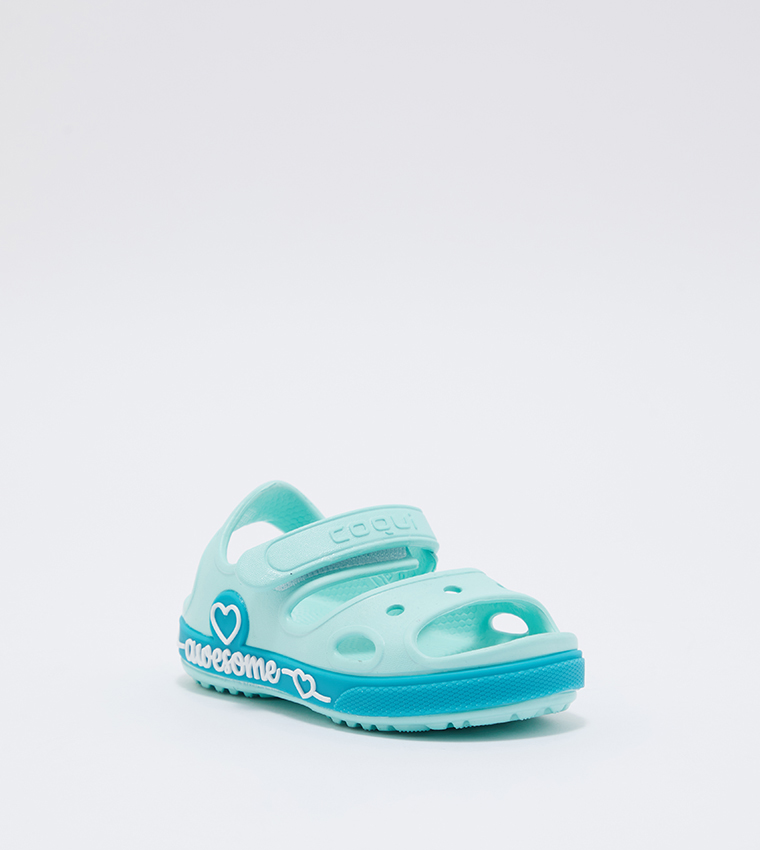 Buy Coqui @ CCC Basic Slingback Sandals In Green | 6thStreet Oman