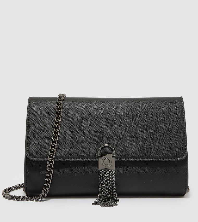 Buy Sprandi @ CCC Classic Tassel Clutches In Black | 6thStreet Qatar