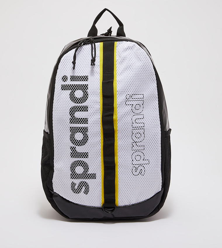 Buy Sprandi Printed Backpack In Black | 6thStreet Qatar