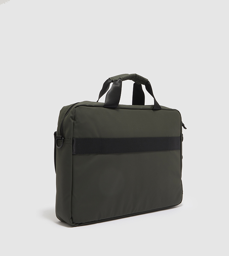 Buy Lanetti @ CCC Colorblock Laptop Bag In Green | 6thStreet Saudi Arabia