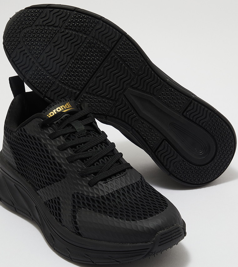 Buy Sprandi @ CCC Low Top Lace Up Trainer Shoes In Black | 6thStreet Qatar