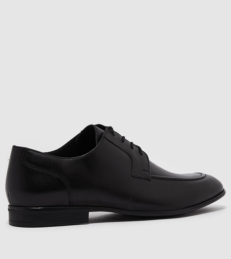 Buy Lasocki @ CCC Open Flap Lacing Derby Shoes In Black | 6thStreet UAE