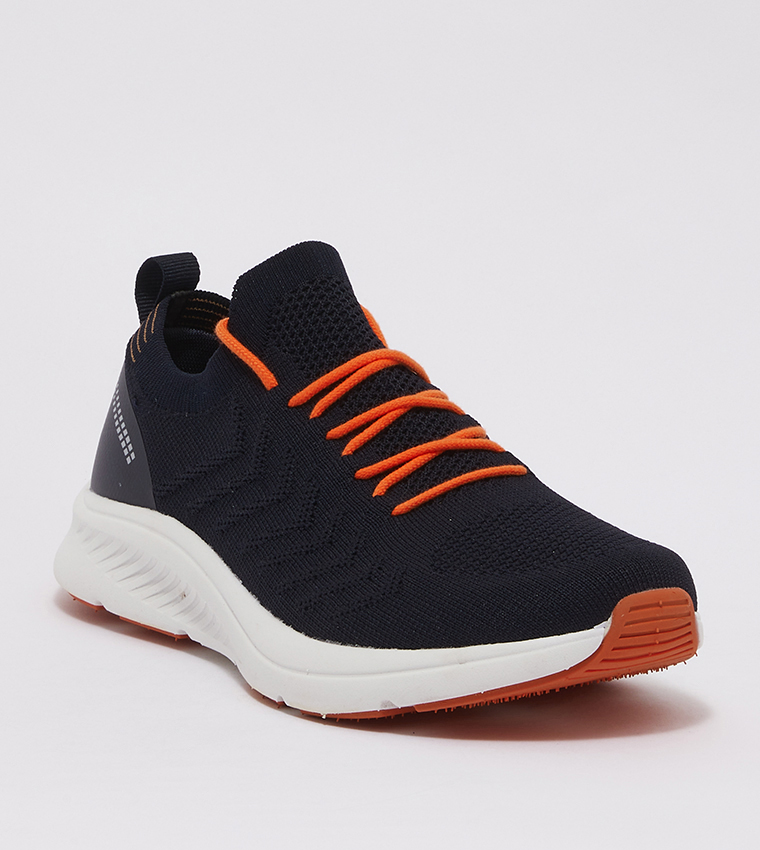 Buy Sprandi @ CCC Knitted Lace Up Running Shoes In Blue | 6thStreet ...