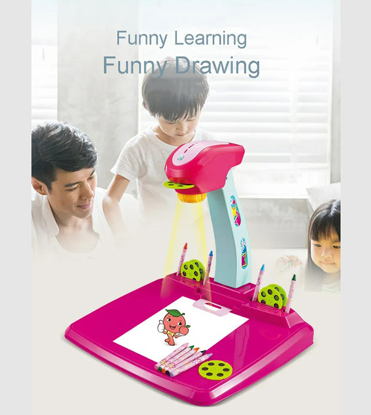 Buy Toonz Portable Learning & Drawing Projector Desk In Multiple Colors ...