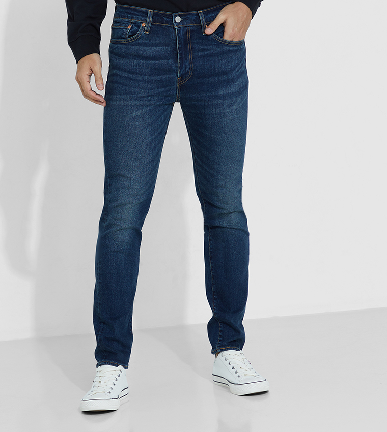 Buy Levi's 510 Skinny Fit Jeans Blue 05510 0737 In Blue | 6thStreet UAE
