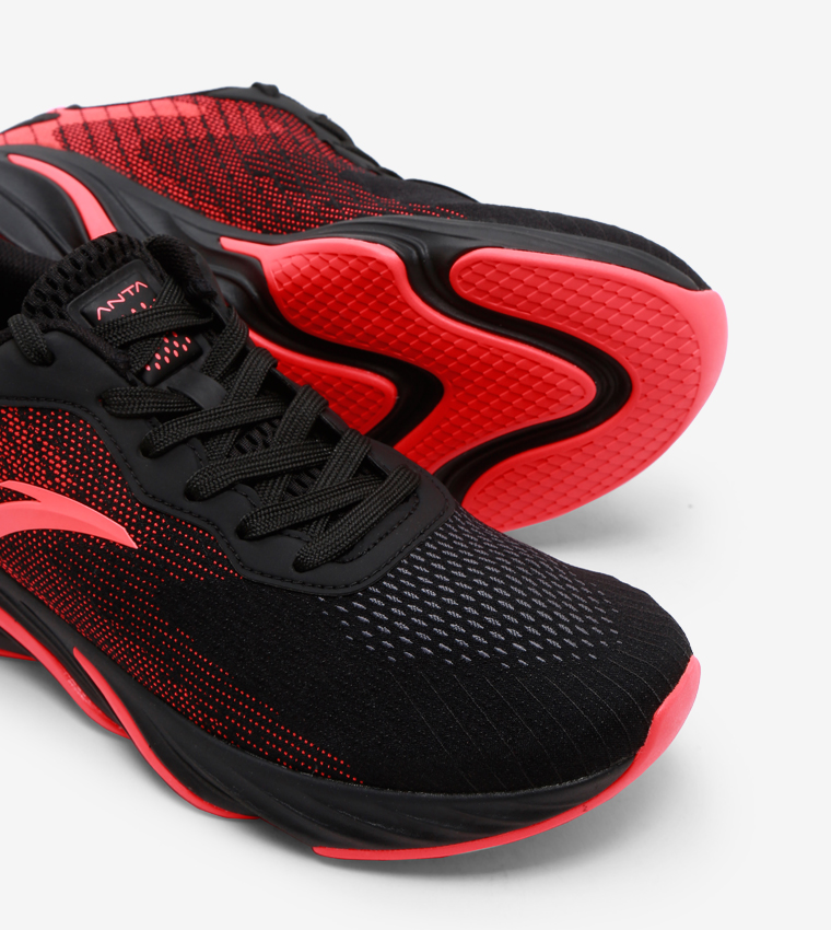 Buy Anta Running Shoes Black In Black | 6thStreet Qatar
