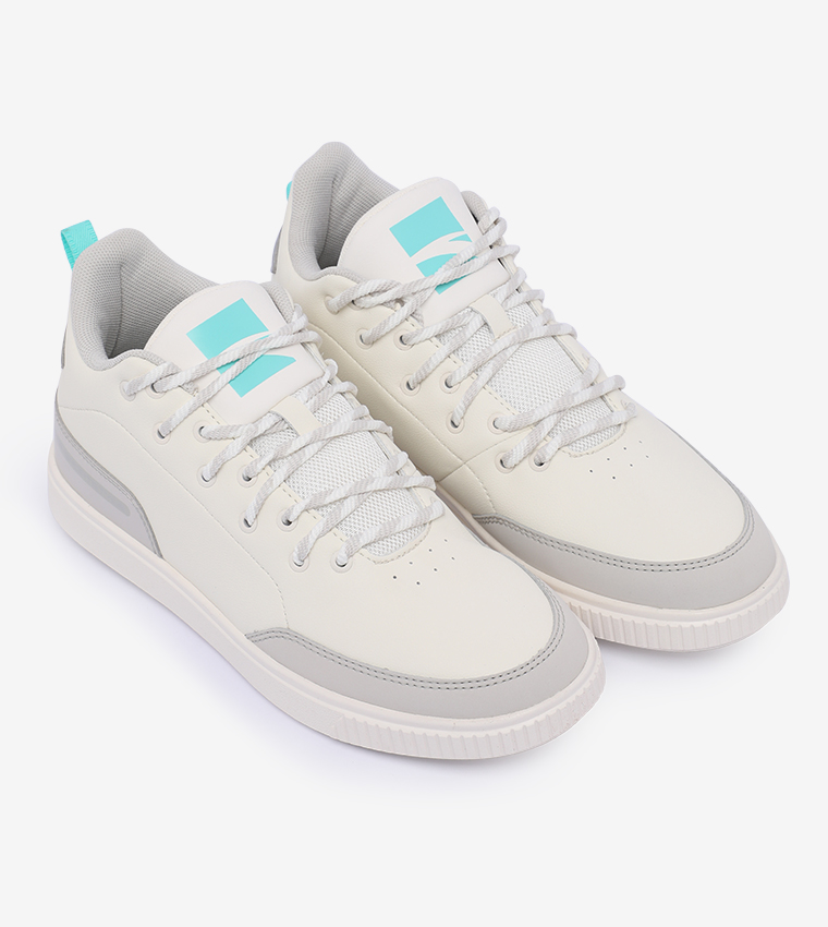 Buy Anta Solid Lace Up X Game Shoes White In White | 6thStreet Qatar