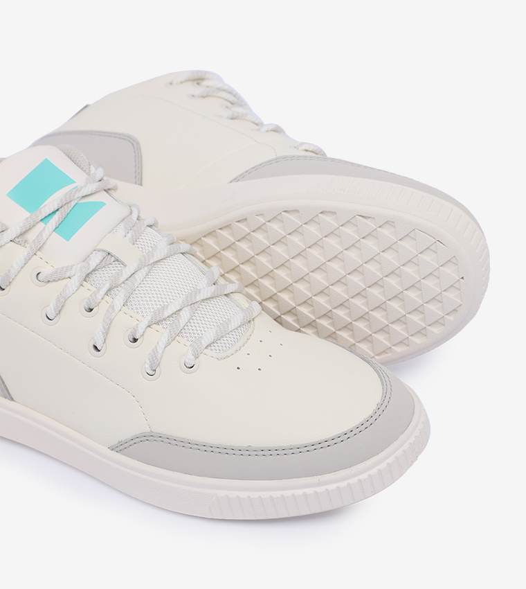 Buy Anta Solid Lace Up X Game Shoes White In White | 6thStreet Qatar