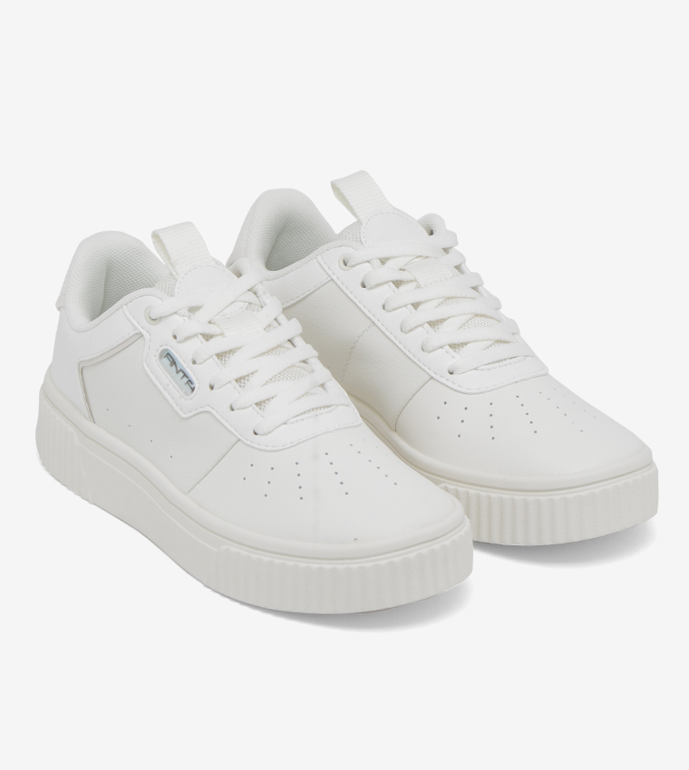 Buy Anta Lace Up X Game Shoes White In White | 6thStreet UAE
