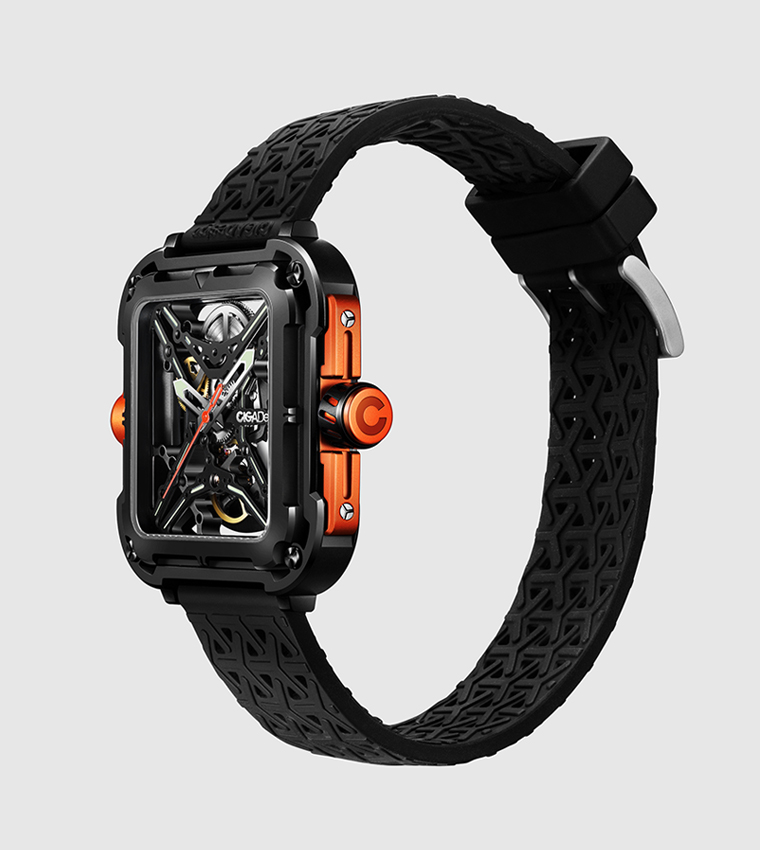 Buy Ciga Design X Series Stainless Steel Orange Analogue Watch In ...