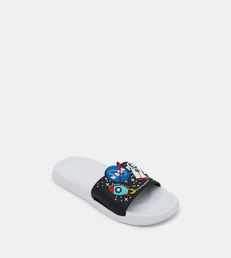 Buy NASA NASA Pool Sliders In Multiple Colors | 6thStreet Saudi Arabia