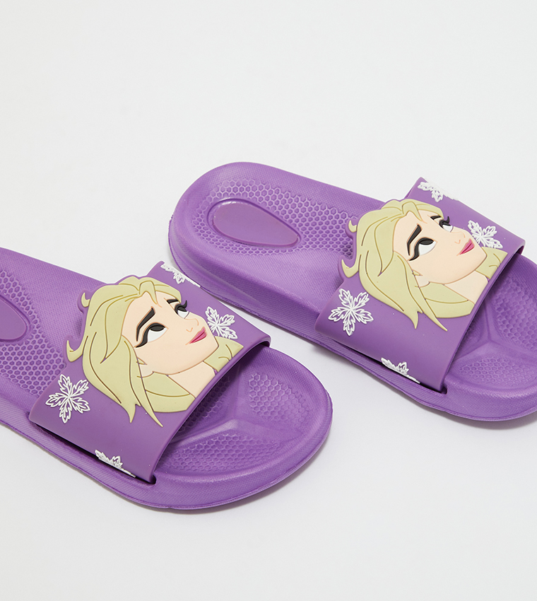 Buy Disney Princess @ FAN MANIA Disney Princess Elsa Pool Sliders In ...