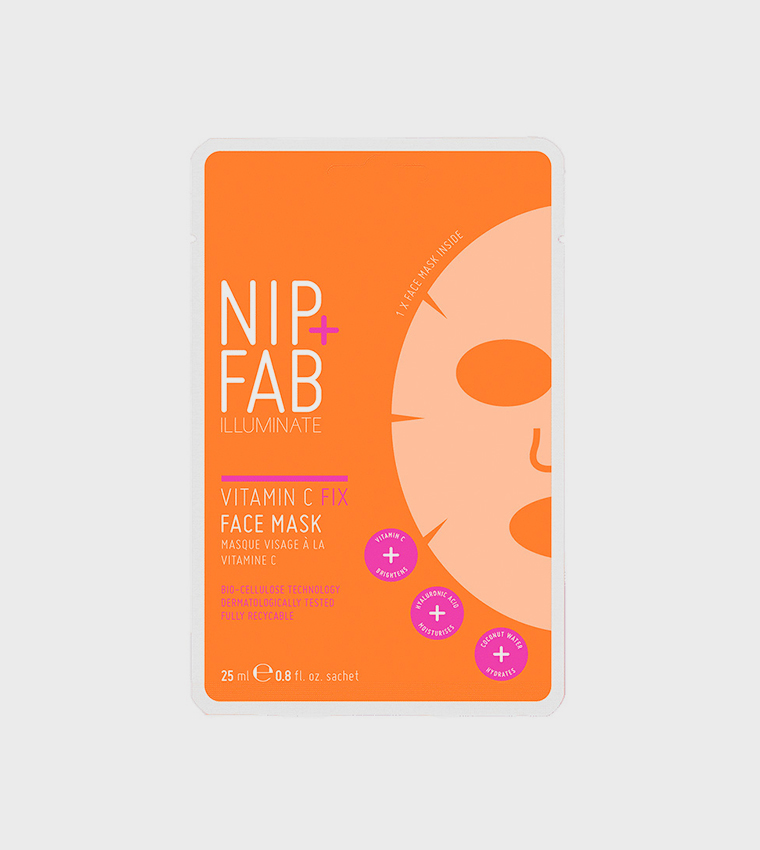 Buy Nip + Fab Vitamin C Fix Sheet Mask, 25ml In Multiple Colors ...