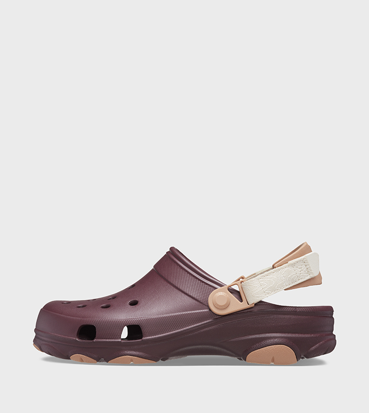 Buy Crocs Classic All Terrain Clog In Maroon | 6thStreet Bahrain