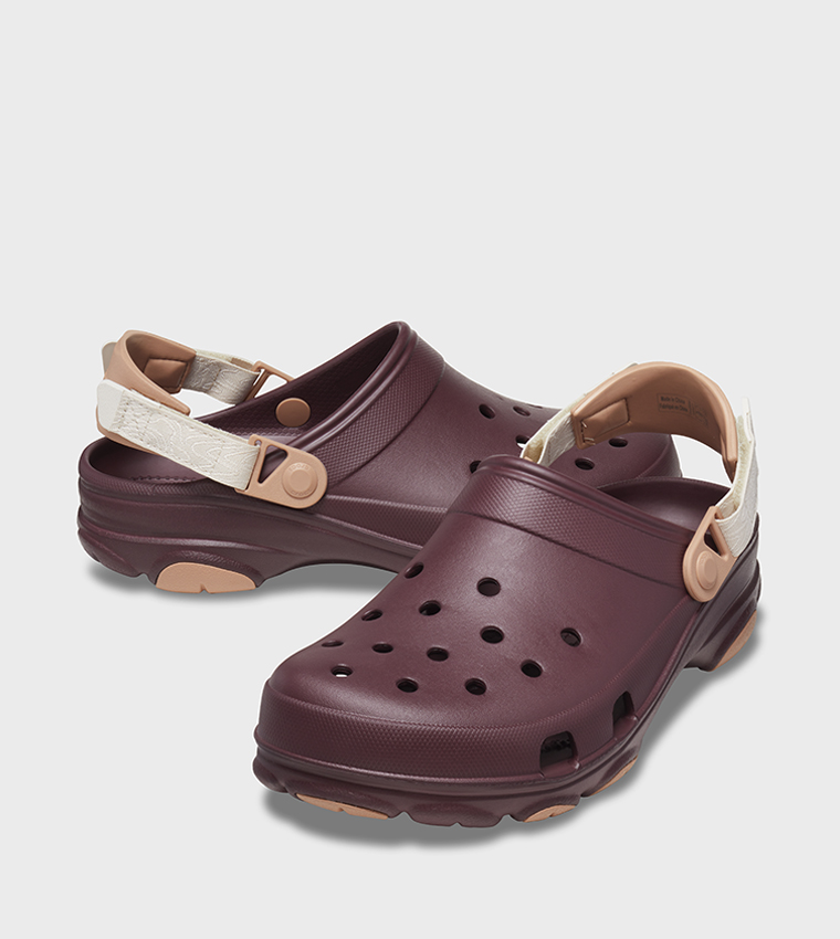 Buy Crocs Classic All Terrain Clog In Maroon | 6thStreet Bahrain