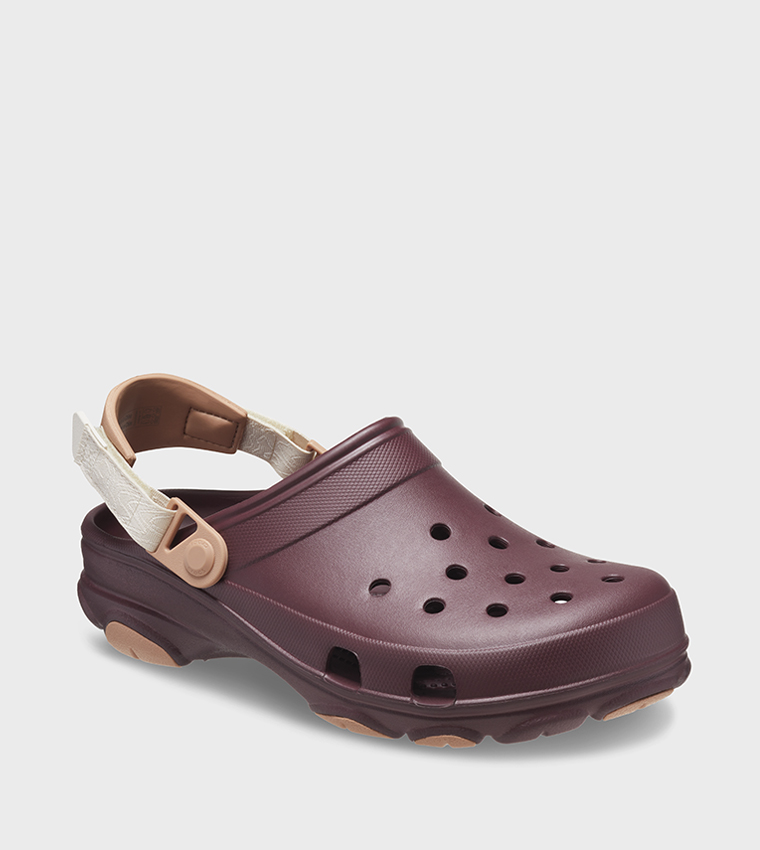 Buy Crocs Classic All Terrain Clog In Maroon | 6thStreet Qatar