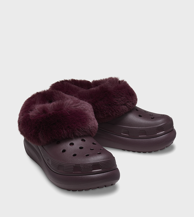 Buy Crocs Furever Crush In Maroon | 6thStreet Qatar