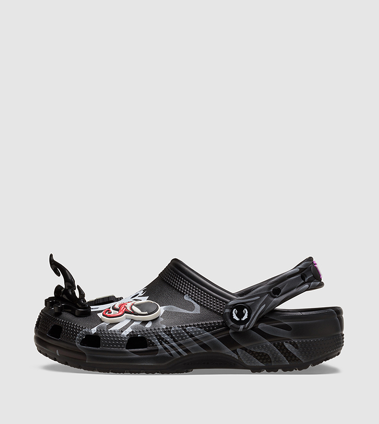 Buy Crocs Spider Man Venom Classic Clog In Black | 6thStreet Qatar