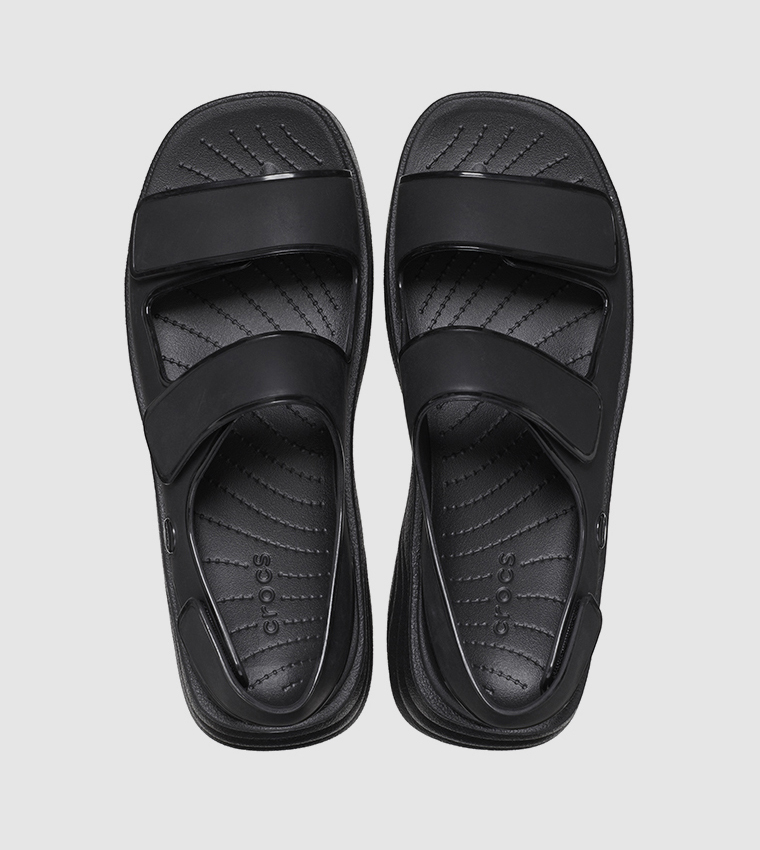 Buy Crocs Skyline Open Toe Sandals In Black | 6thStreet UAE