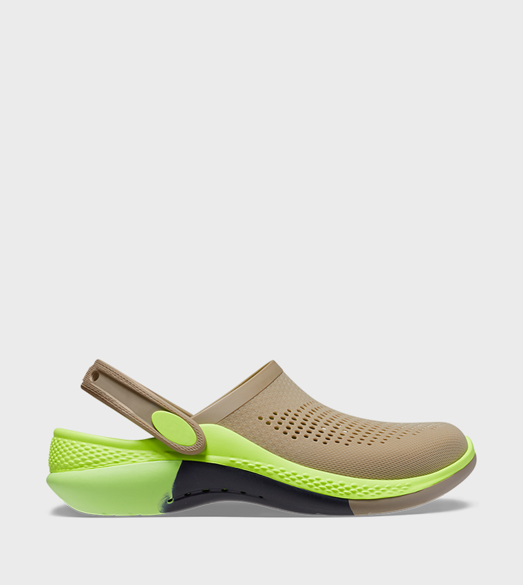 Buy Crocs LiteRide™ 360 Ombre Marbled Clog In Brown | 6thStreet Bahrain