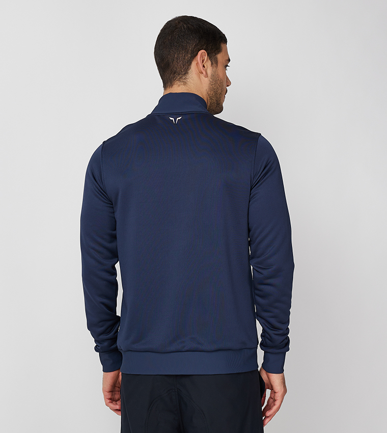Buy SQUATWOLF Zip Through Utility Track Jacket In Blue | 6thStreet UAE