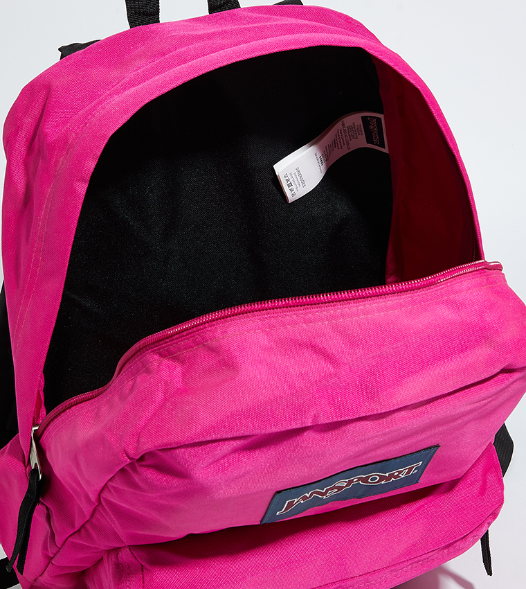 Buy Jansport Logo Detail Backpack In Pink | 6thStreet UAE