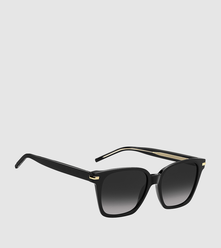 Buy HUGO BOSS Square Sunglasses In Black | 6thStreet UAE