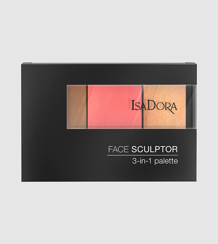 Buy Isadora Face Sculptor 3 In 1 Palette Intense Peach 12g In Multiple ...