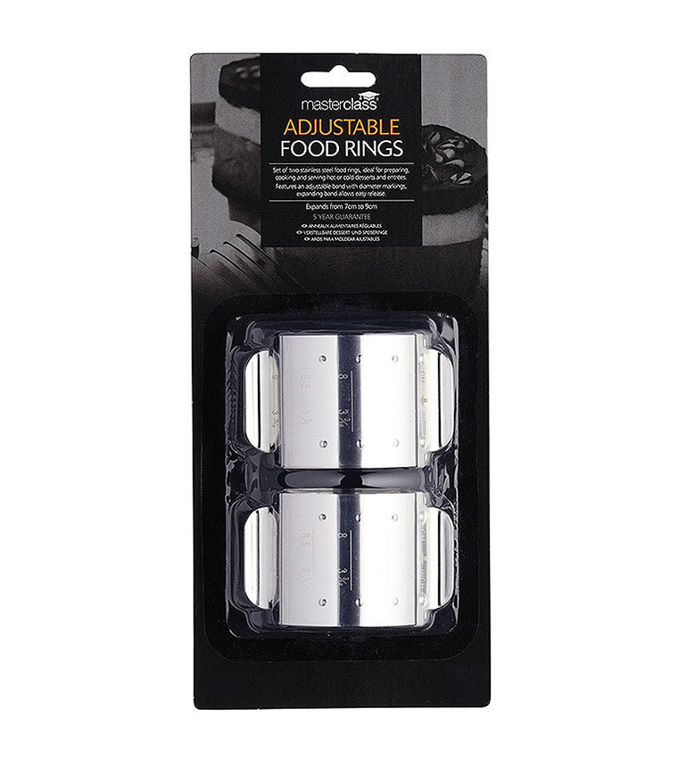 Buy Lakeland Masterclass Adjustable Food Rings Multi In Multiple Colors ...