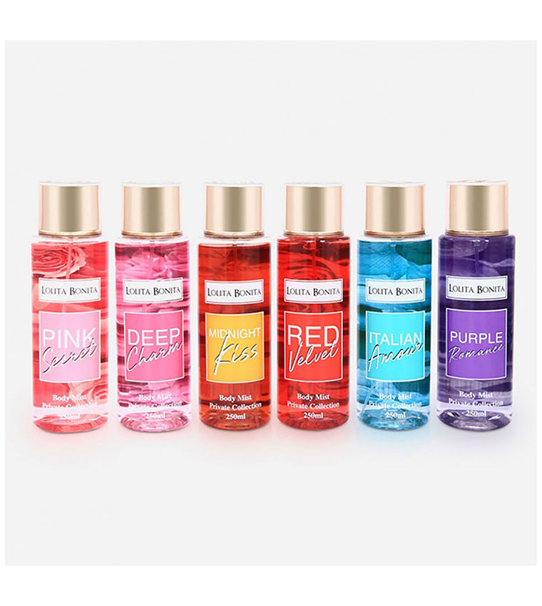 Buy Lolita Bonita Private Body Mist 6x250ml In Multiple Colors ...