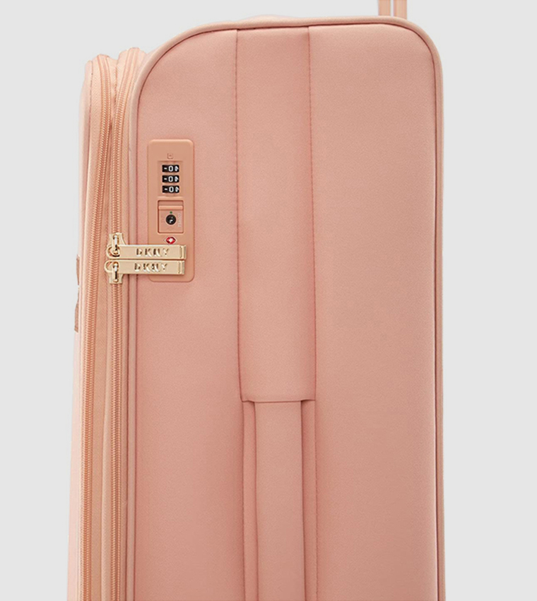Buy Dkny SWEET DREAMS Hard Shell Spinner Trolley Bag Large In Peach ...