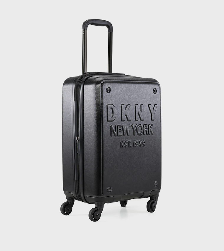 Buy Dkny NEW YORKER Hard Shell Spinner Trolley Bag In Black | 6thStreet UAE