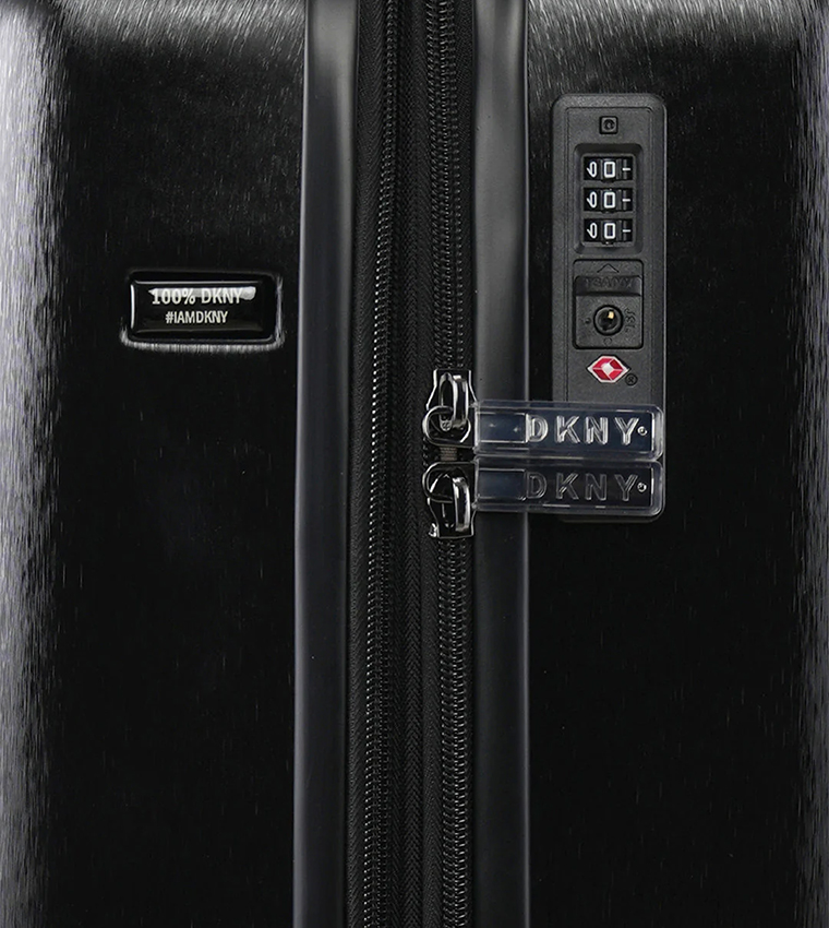 Buy Dkny NEW YORKER Hard Shell Spinner Trolley Bag In Black | 6thStreet UAE