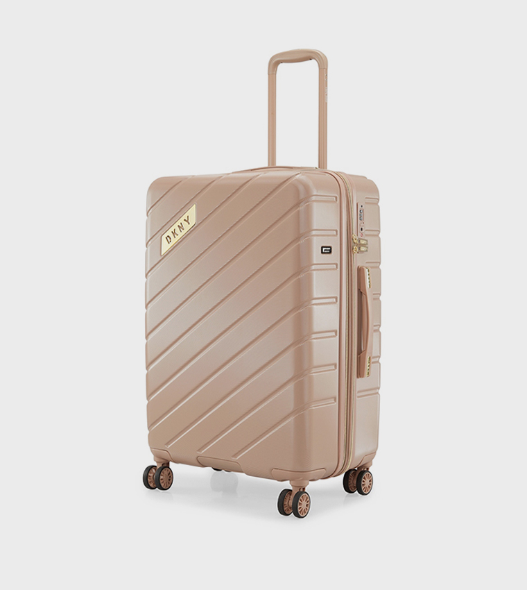 Buy Dkny BIAS HS Hard Shell Spinner Trolley Bag Medium In Rose ...