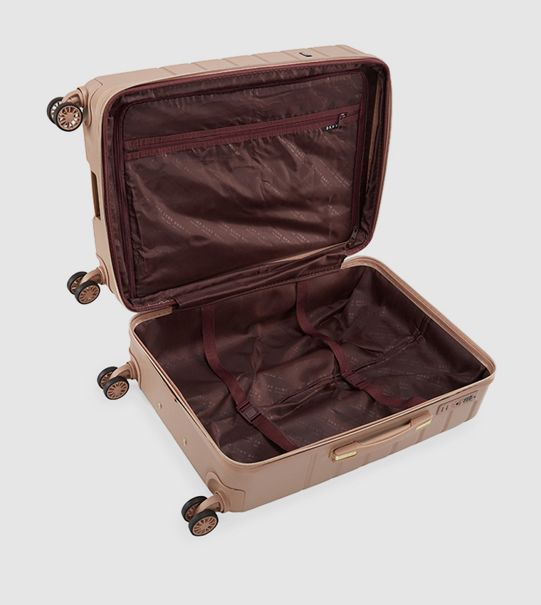 Buy Dkny BIAS HS Hard Shell Spinner Trolley Bag Medium In Rose ...