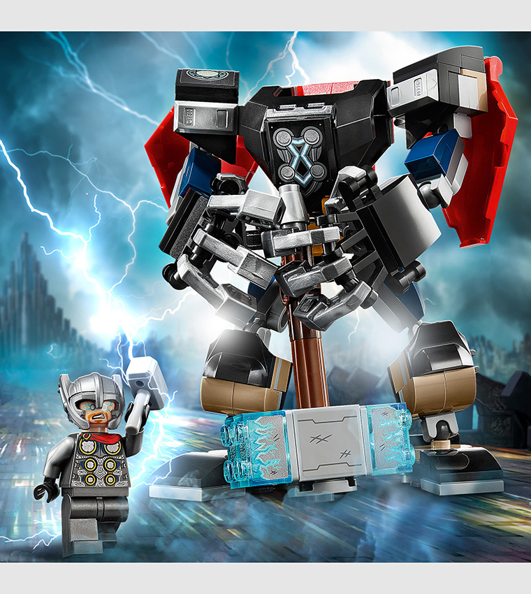Buy R&B Kids Marvel Avengers 76169 Thor Mech Armor Set In Multiple ...