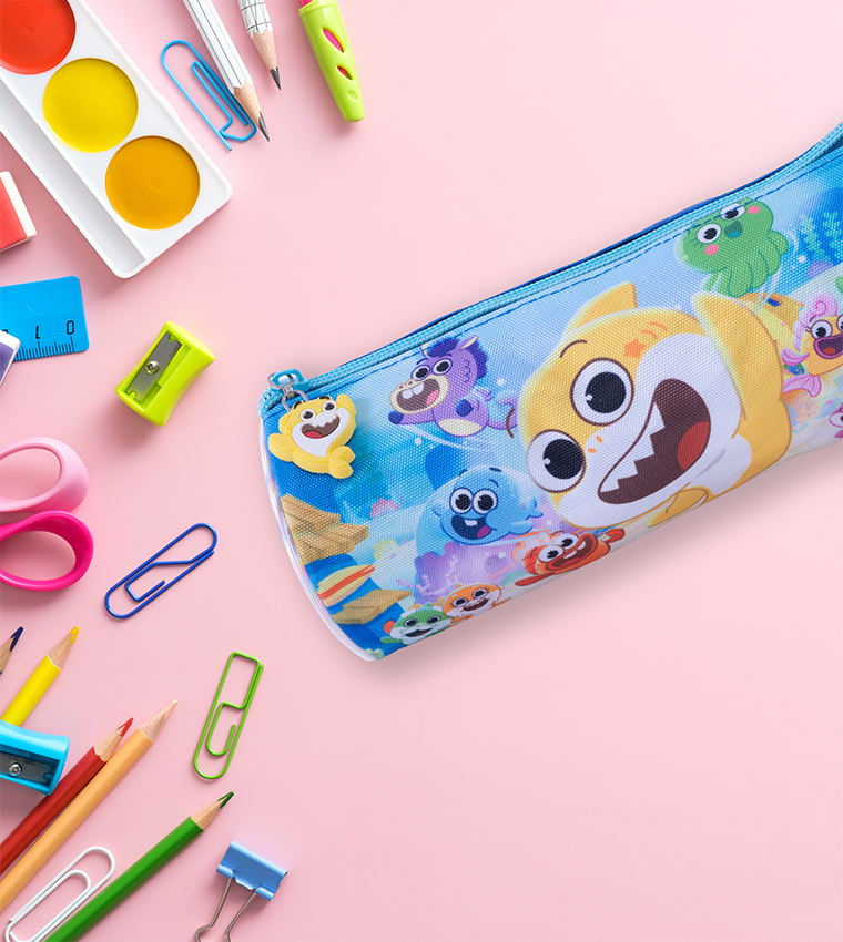 Buy RAINBOW MAX Baby Shark Pencil Case In Multiple Colors | 6thStreet ...