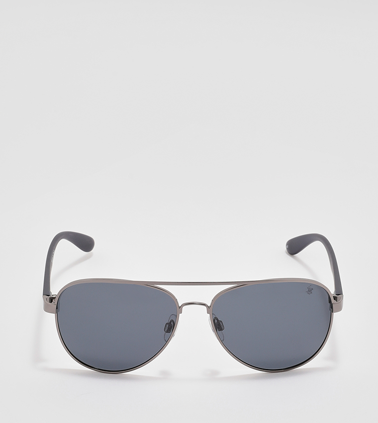 Buy Beverly Hills Polo Club Aviator Sunglass In Blue | 6thStreet Qatar
