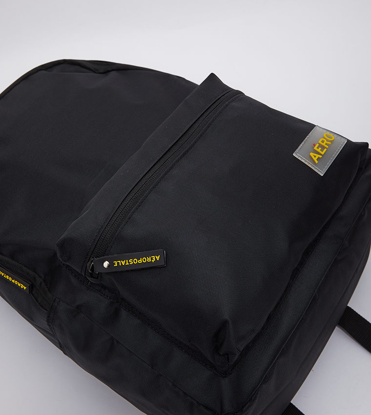Buy Aeropostale Backpack With Branding Details In Black | 6thStreet UAE