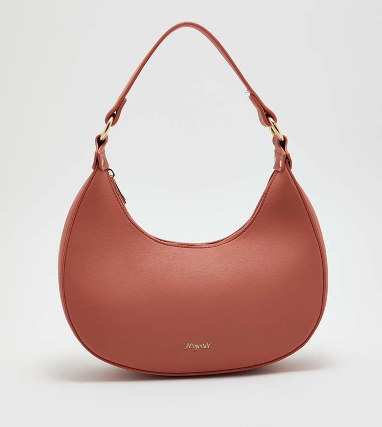 Buy Aeropostale Aero Girl's Logo Detailed Shoulder Bag In Pink ...
