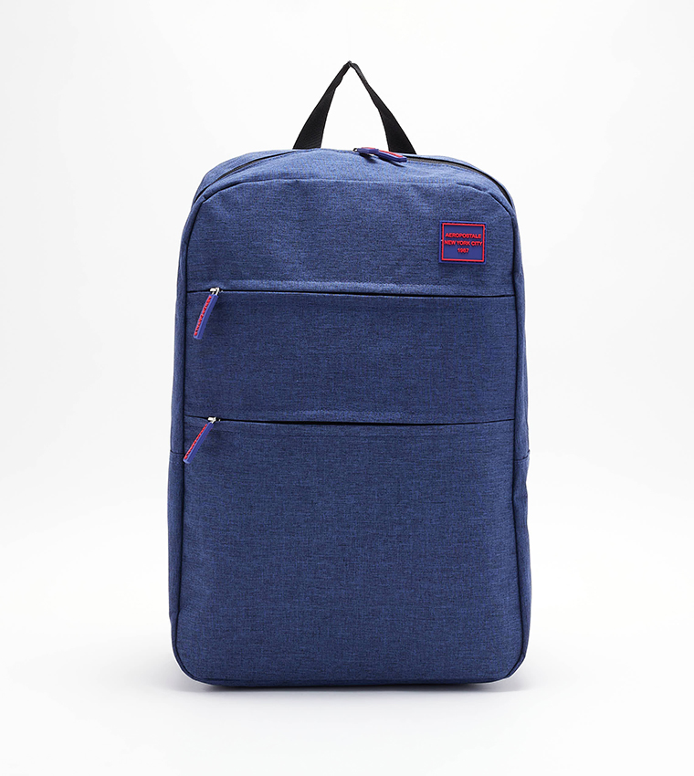 Buy Aeropostale Aero Boy's Logo Detail Backpack In Blue | 6thStreet UAE