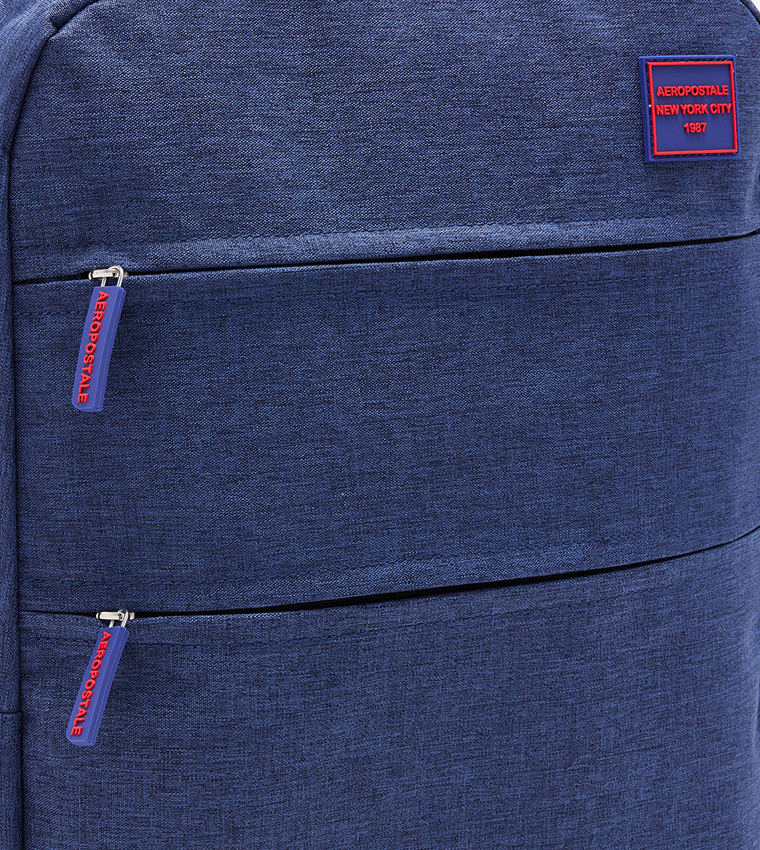 Buy Aeropostale Aero Boy's Logo Detail Backpack In Blue | 6thStreet UAE