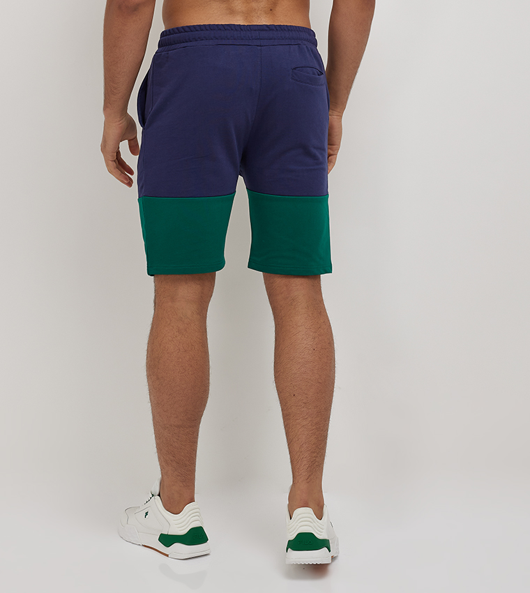 Buy Aeropostale Aero Men's Color Block Shorts In Green | 6thStreet UAE