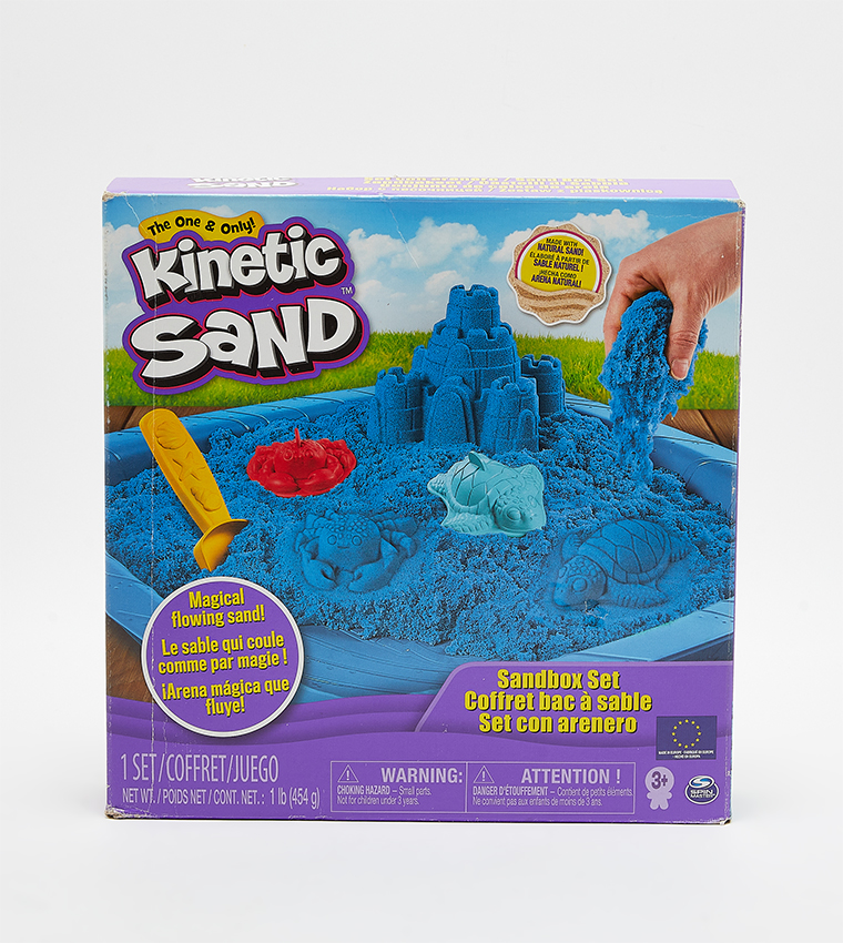 Buy R&B Kids Kinetic Sand Box Set In Blue | 6thStreet Kuwait