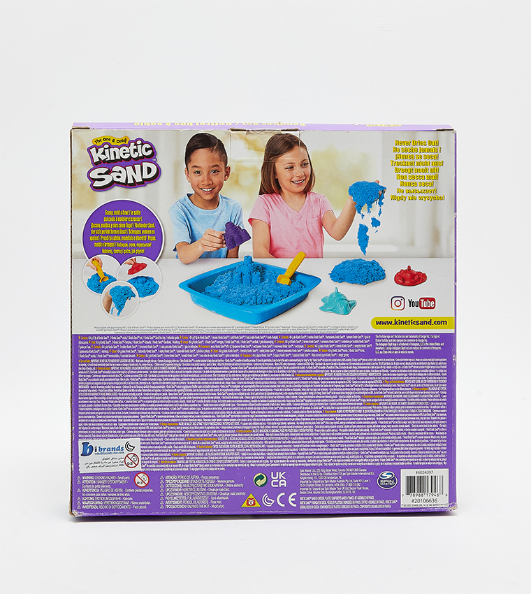 Buy R&B Kids Kinetic Sand Box Set In Blue | 6thStreet Kuwait