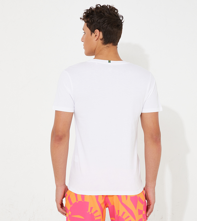Buy Havaianas FF Collage Printed T Shirt In White | 6thStreet UAE