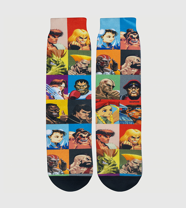 Buy Street Fighter Street Fighter Sock In Multiple Colors | 6thStreet ...