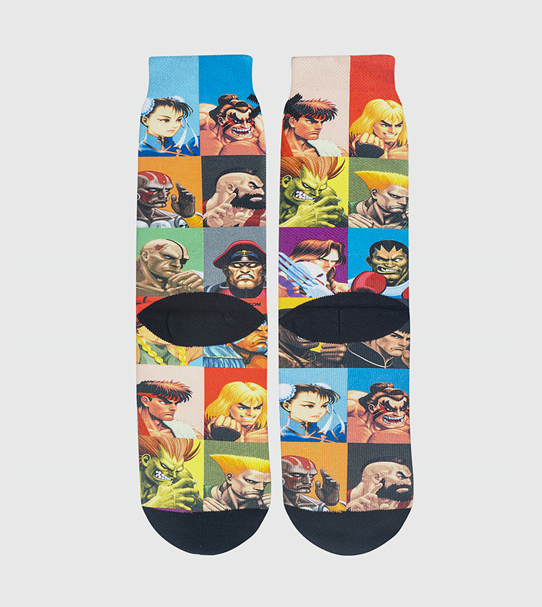 Buy Street Fighter Street Fighter Sock In Multiple Colors | 6thStreet ...