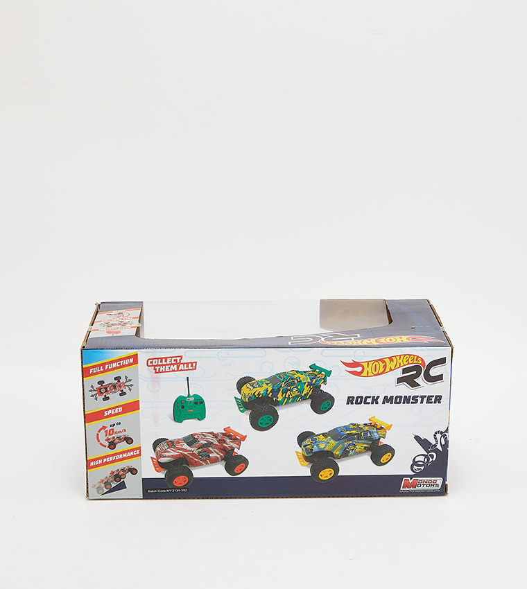 Buy R&B Kids Hot Wheels Rock Monster Car With Remote Control In ...